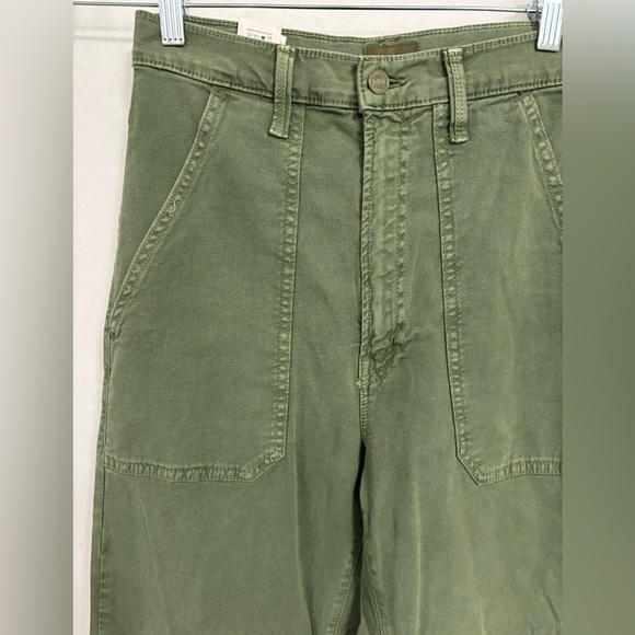 MOTHER | Pants & Jumpsuits | Mother Denim Army Green Cargo Pants | Poshmark